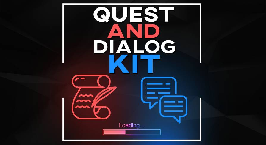 Quest and Dialog Kit：ブループリント - UE マーケットプレイス