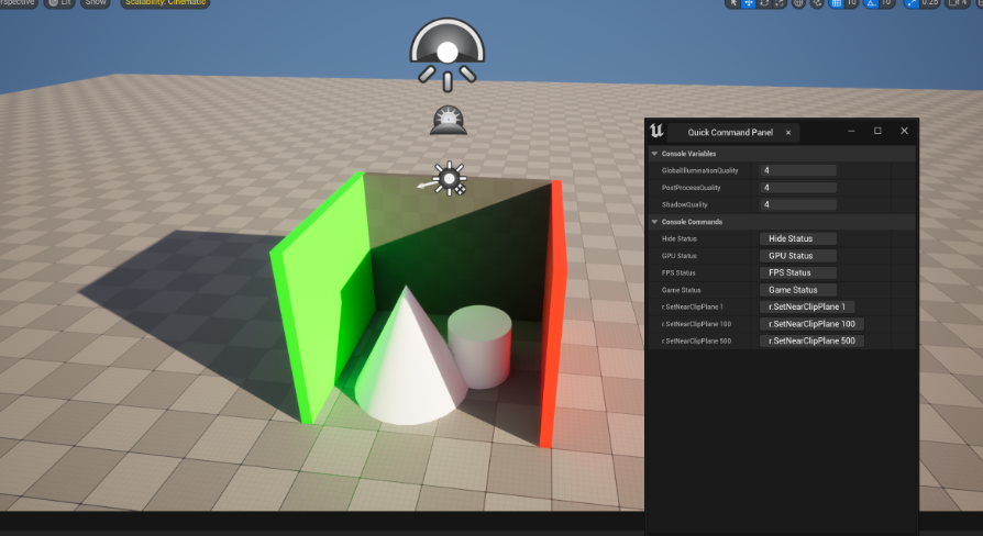 Quick Command Panel in Code Plugins - UE Marketplace