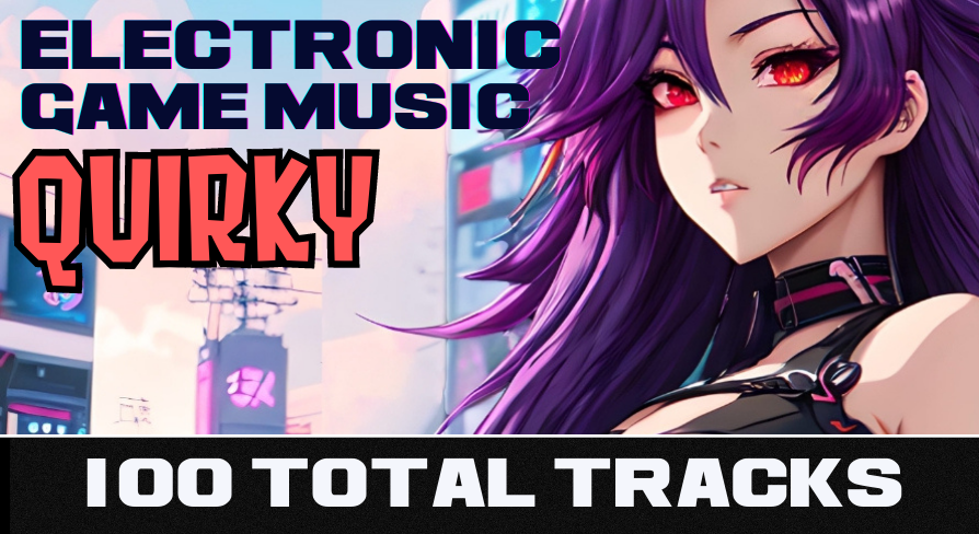Quirky Electronic: 100 Track Pack in Music - UE Marketplace