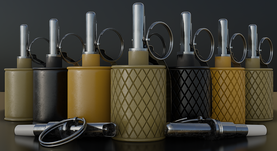 RG42 (Hand Grenade - 8) in Props - UE Marketplace