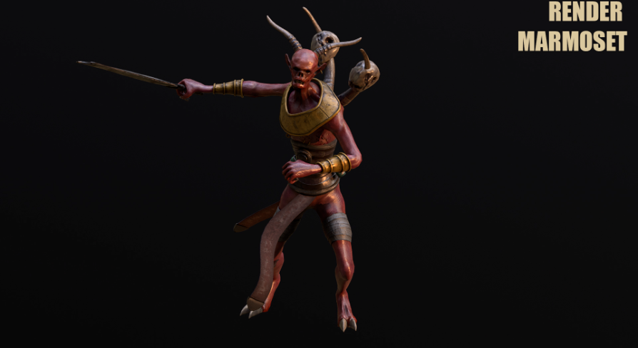 RPG Demon 03 in Characters - UE Marketplace