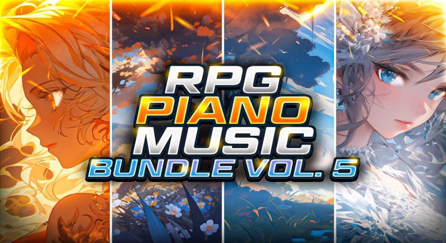 RPG Piano Music Bundle - Volume 5, 카테고리 음악 - UE 마켓플레이스