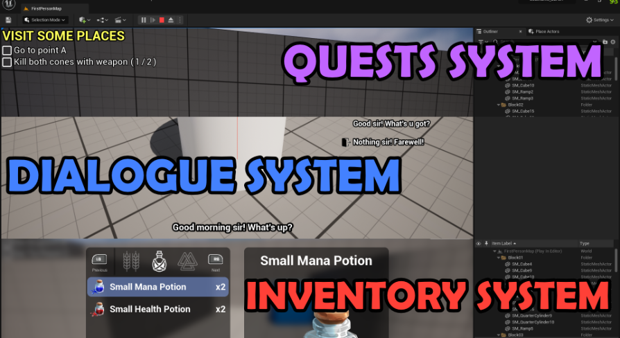 RPG Systems - Starter Kit in Blueprints - UE Marketplace