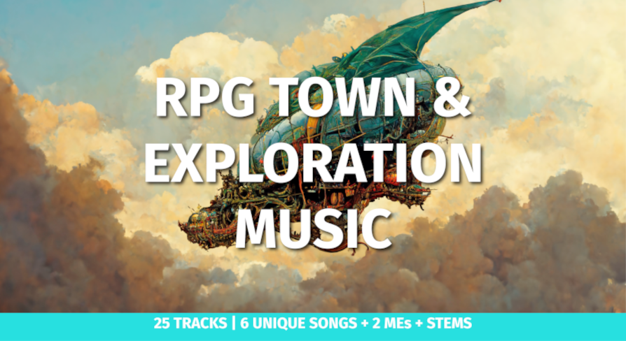 RPG Town and Exploration Music in Music - UE Marketplace