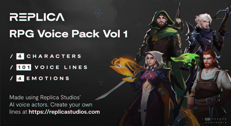 RPG Voice Pack Vol 1 in Sound Effects - UE Marketplace