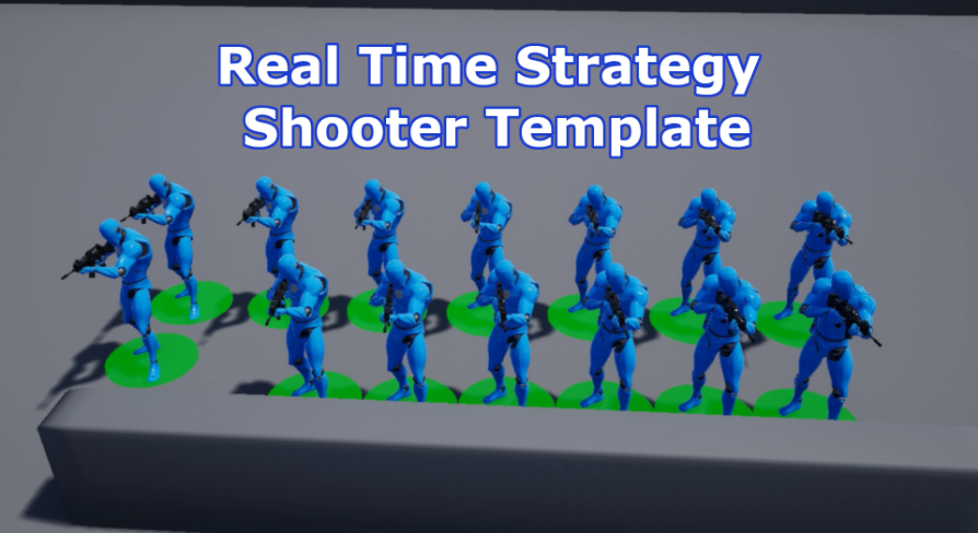 RTS Shooter Template With Cover System in Blueprints - UE Marketplace