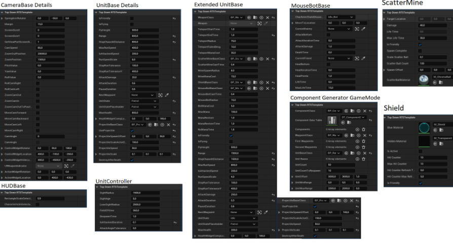 Topdown RTS Template, 카테고리 코드 플러그인 - UE 마켓플레이스