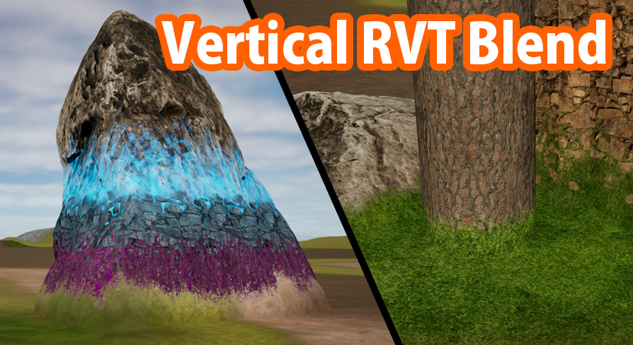 RVT Blend Showcase in Materials - UE Marketplace
