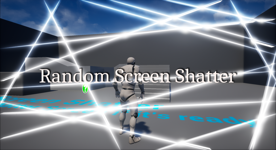 Random Screen Shatter in Blueprints - UE Marketplace