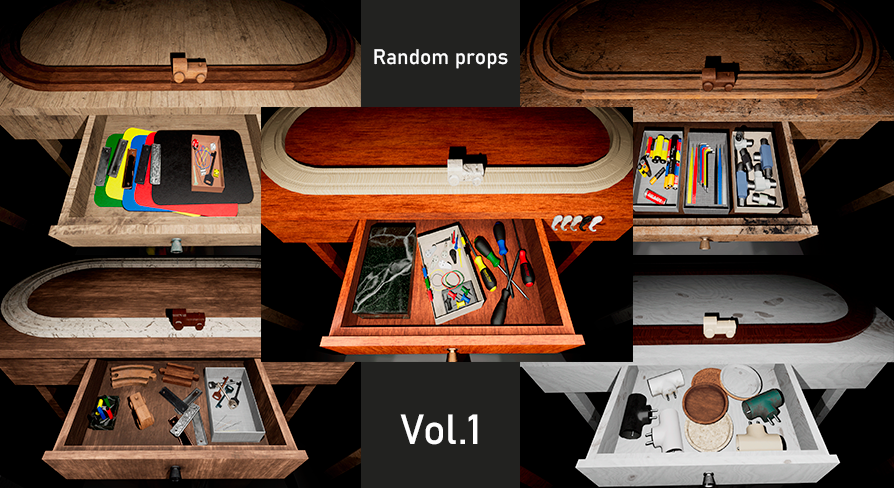 Random Props Vol.1 in Props - UE Marketplace