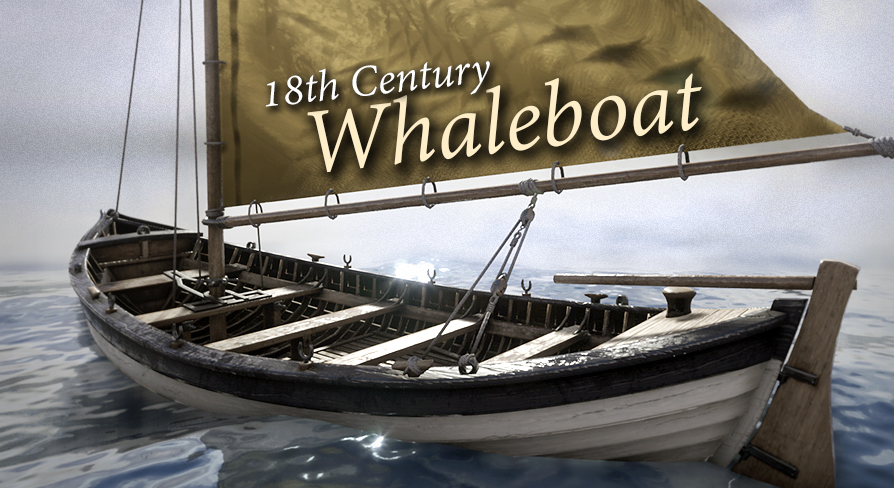 Realistic 18th Century Whaleboat Blueprint in Blueprints - UE Marketplace