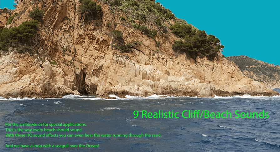 Realistic Cliff/Beach Sounds in Sound Effects - UE Marketplace