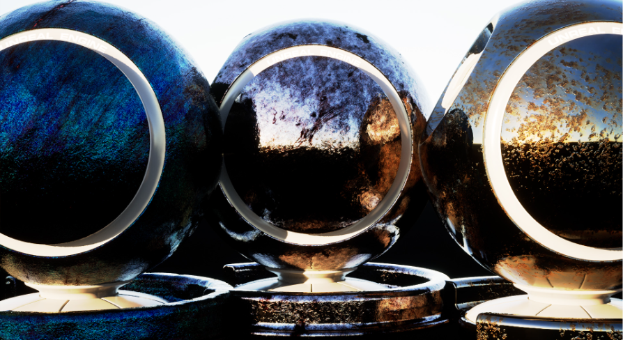 在材质创建的Realistic RUSTED Metal Material & Texture Pack - 虚幻引擎商城