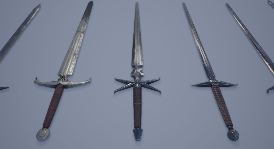 Realistic Swords Pack in Weapons - UE Marketplace