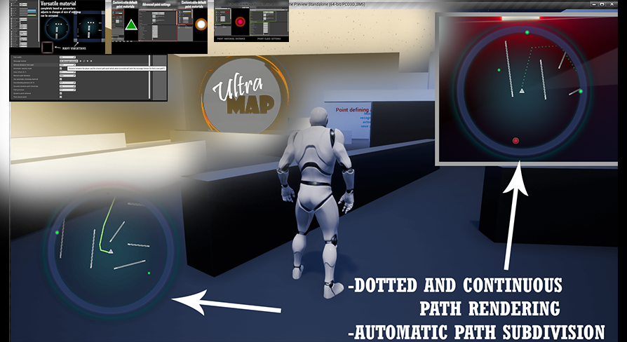 UMG Ultra Map (Minimap System), 제작자 Marek Artist, 카테고리 Blueprints - UE4 ...