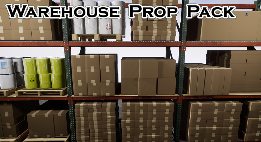 Warehouse Prop Pack in Props - UE Marketplace