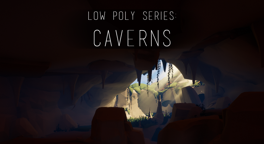 Low Poly Series - Caverns in Environments - UE Marketplace