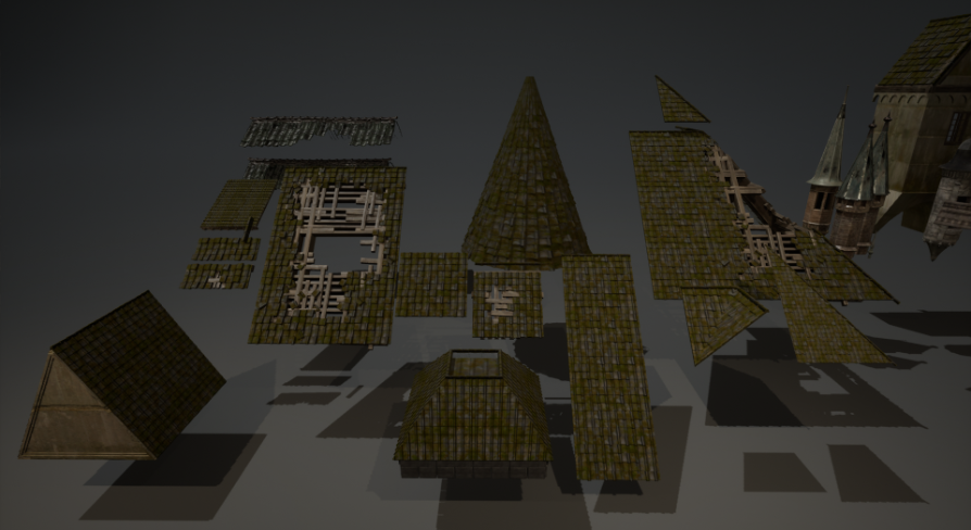 Roof Collection in Props - UE Marketplace