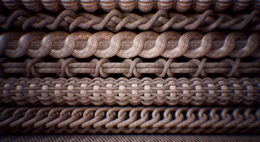 Rope Spline Mesh Pack - Compatible with Rope Cuttting Plugin in Props ...
