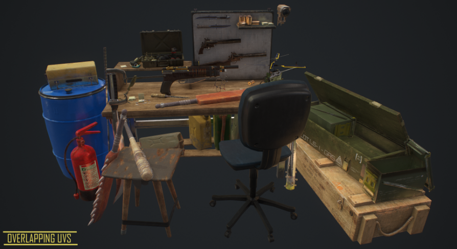SURVIVAL GAME STARTER KIT/ COMBO PACKAGE in Props - UE Marketplace