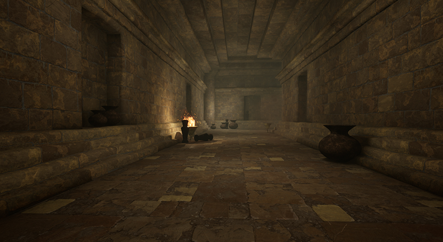 Sandstone Dungeon, 제작자 Voeluspa, 카테고리 Environments - UE4 마켓플레이스