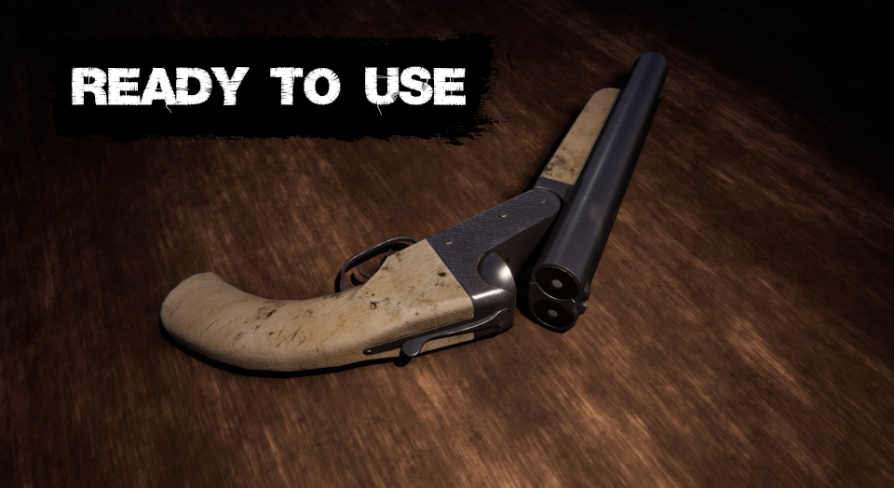 Sawn-Off Shotgun in Weapons - UE Marketplace