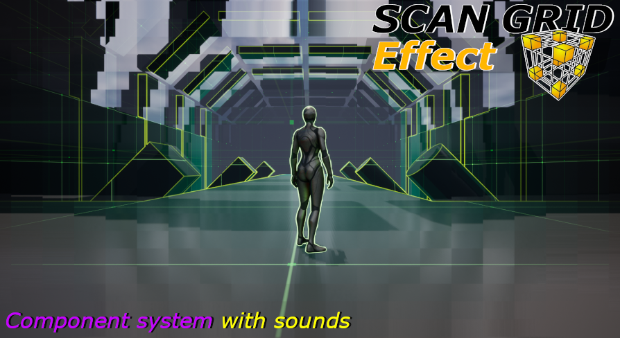 Scan Grid Effect in Visual Effects - UE Marketplace