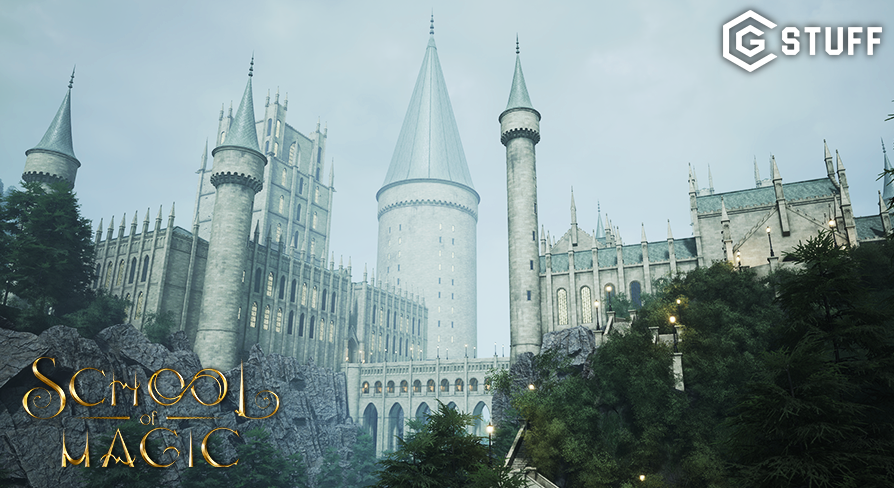 School of Magic, 카테고리 배경 - UE 마켓플레이스