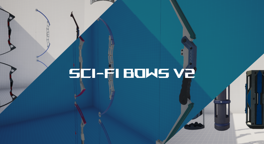 Sci-Fi Bows V2 in Weapons - UE Marketplace
