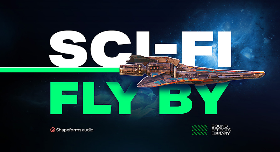 Sci-Fi Fly By Sound Library in Sound Effects - UE Marketplace