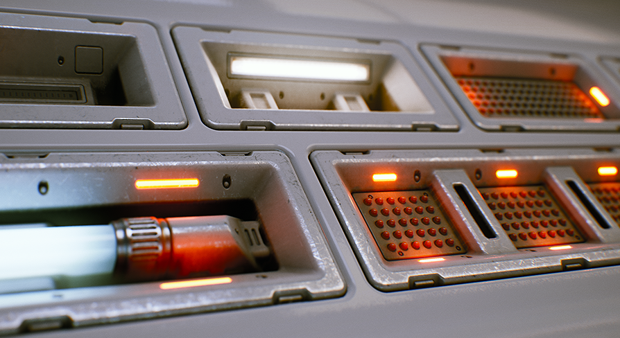 Sci-Fi Light Decals Vol. 02 in Materials - UE Marketplace