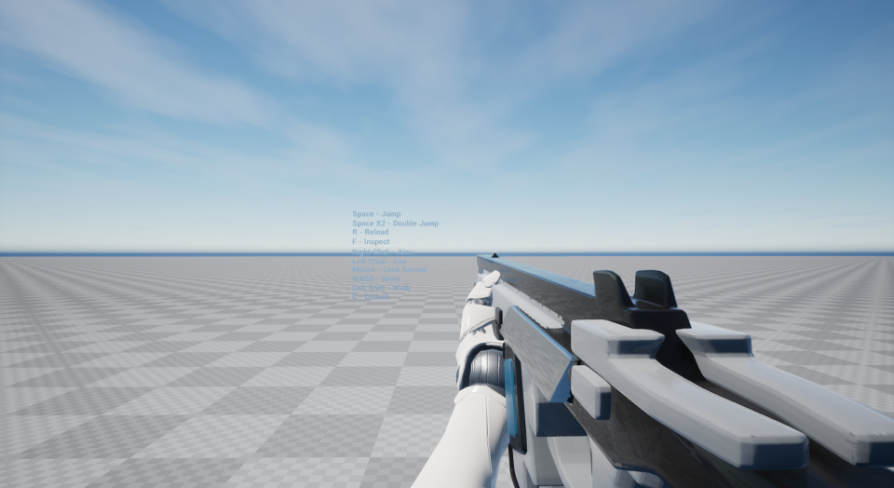 Sci Fi SMG FPS Animations in Weapons - UE Marketplace