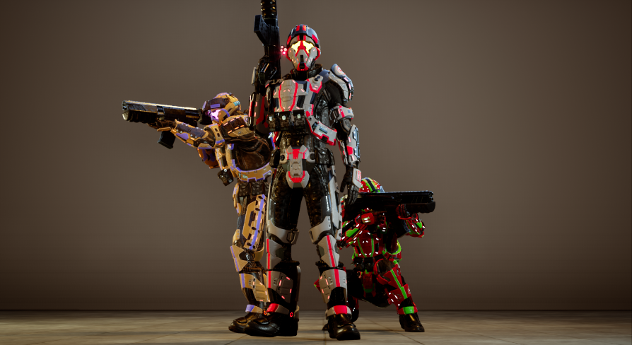 Sci-Fi Soldier Pangolin Class in Characters - UE Marketplace