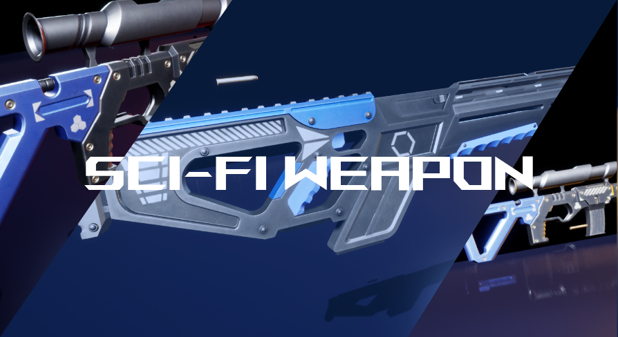SciFi Weapon in Weapons - UE Marketplace