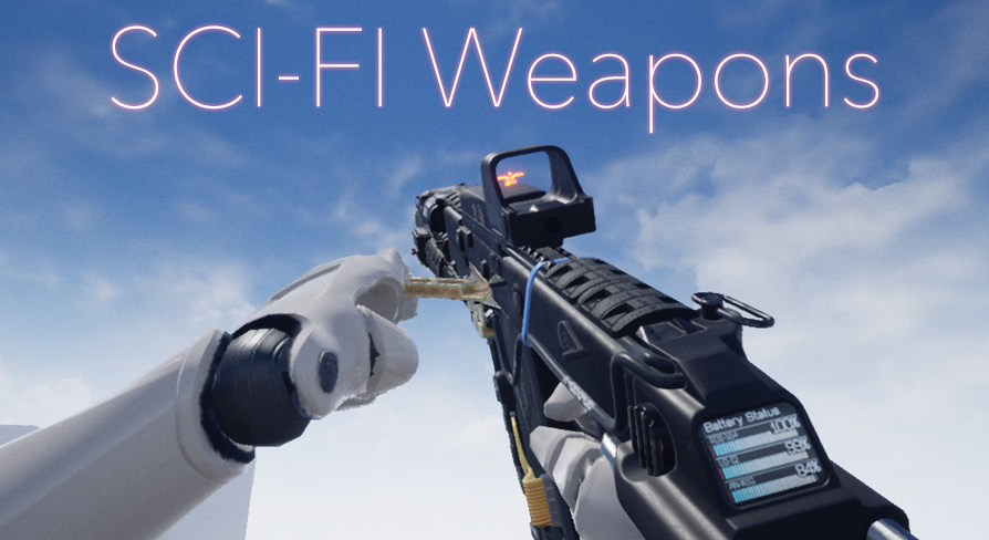 SciFi Weapons in Weapons - UE Marketplace