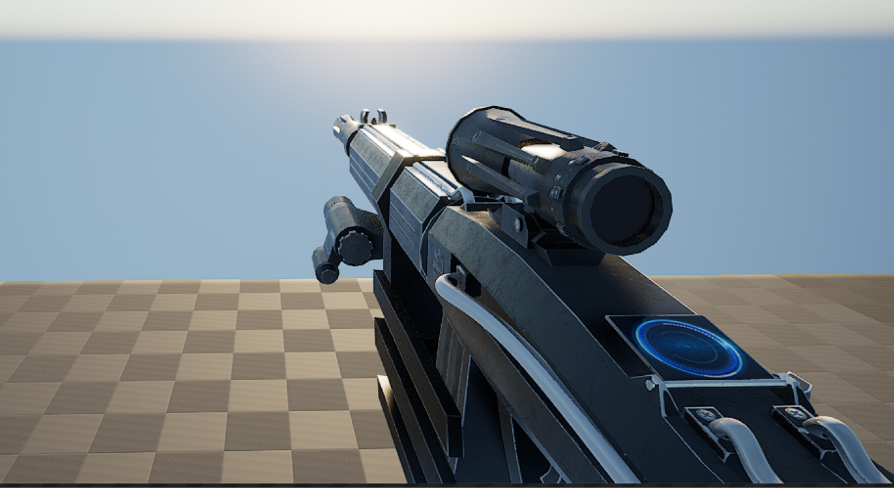 Modular Scifi Gun in Props - UE Marketplace