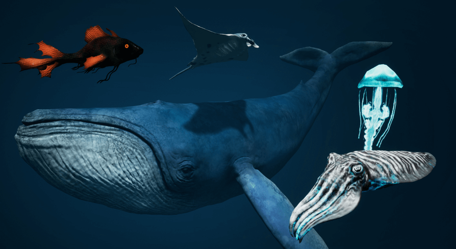 Sea Creature Pack in Characters - UE Marketplace