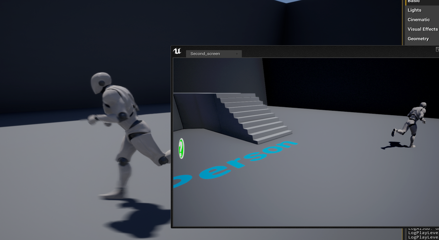 Second in game viewport window in - UE Marketplace