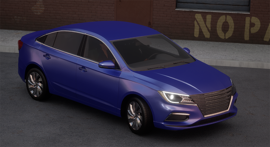Sedan Car：ブループリント - UE マーケットプレイス