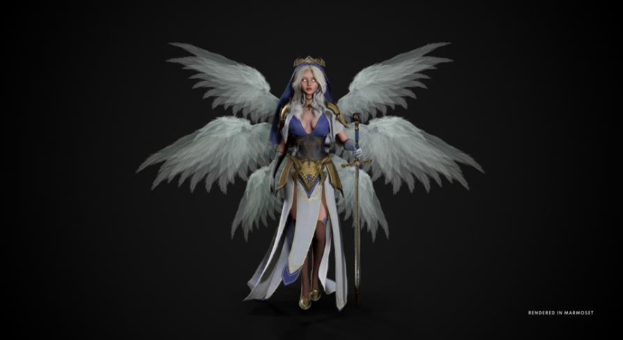 Seraphim in Characters - UE Marketplace