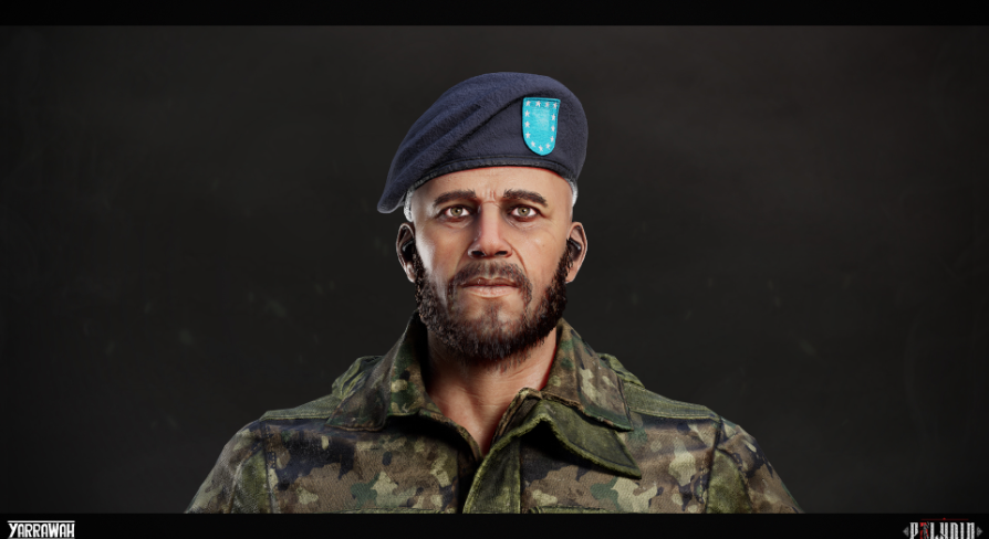 在角色创建的Sergeant - Military Character - 虚幻引擎商城