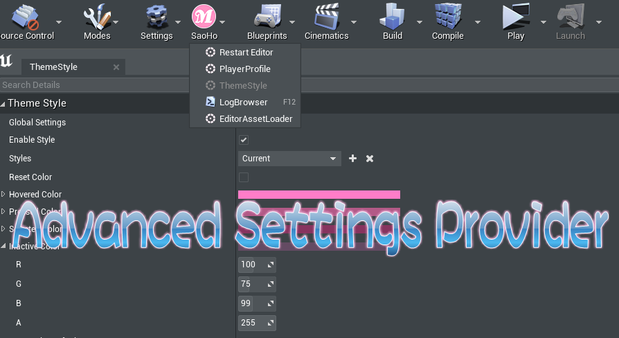 Settings Provider in Code Plugins - UE Marketplace