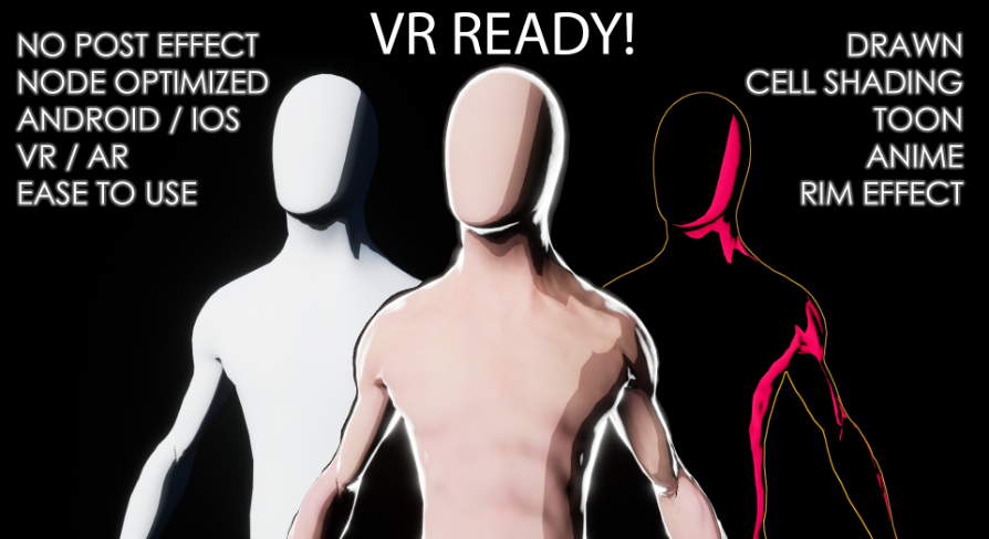 Shader Toon with Rim in Materials - UE Marketplace