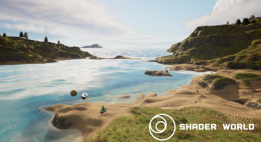 Shader World : procedural landscape, ocean, foliage in Code Plugins ...