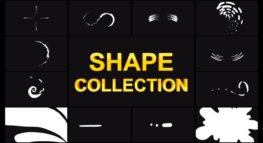 Shape Collection, 카테고리 2D 애셋 - UE 마켓플레이스