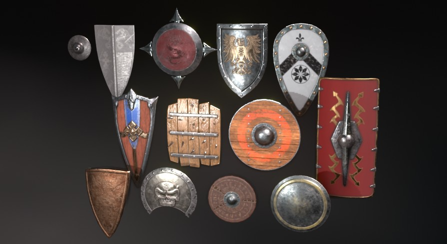Shield set in Weapons - UE Marketplace