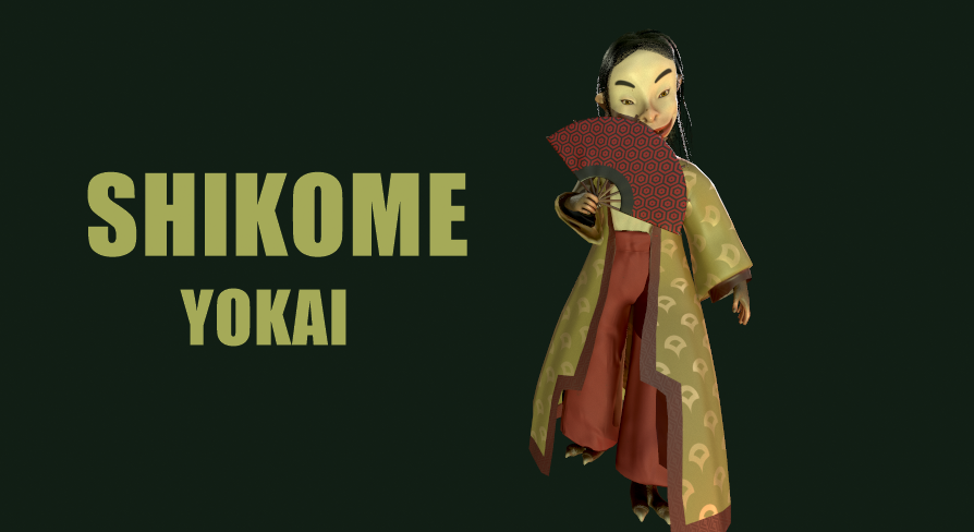 Shikome Yokai in Characters - UE Marketplace