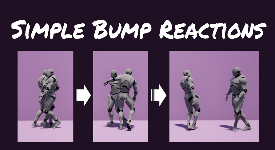 Simple Bump Reactions, 카테고리 애니메이션 - UE 마켓플레이스