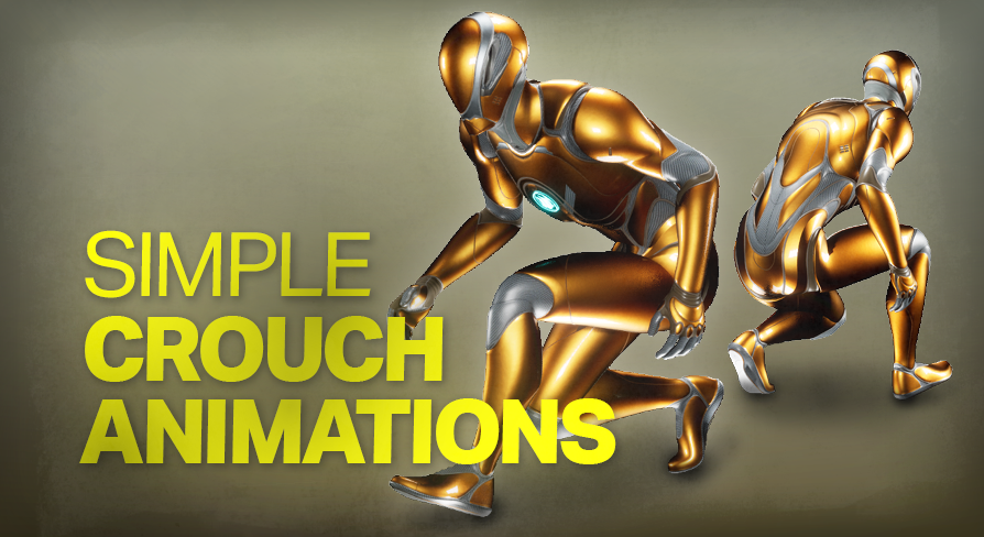 Simple Crouch Animations in - UE Marketplace