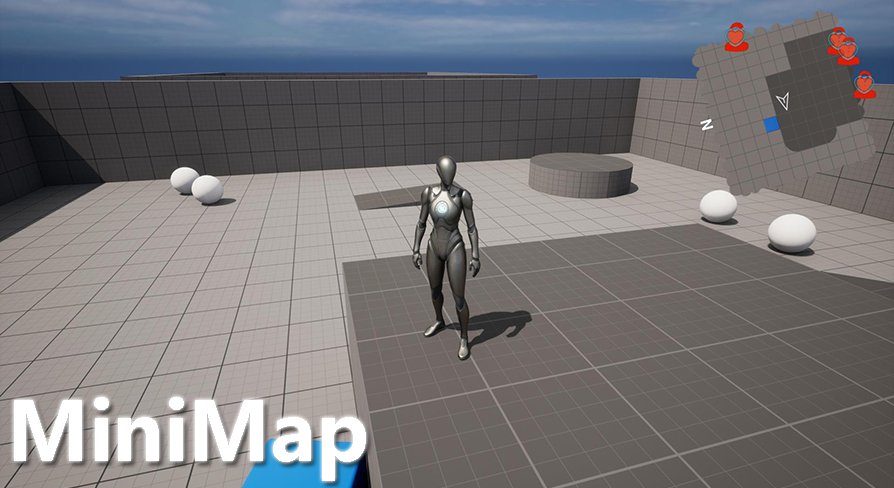 Simple Minimap Rt In Blueprints Ue Marketplace